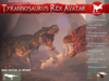 Second Life Marketplace - TYRANNOSAURUS REX ~ Bento Mesh Dinosaur ...